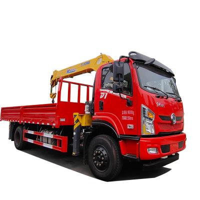 中国 東風 4x2 ダンプトラック XG ストレートアームクレーン 3.2トン 5トン 6.3トン クレーン付きトラック 販売のため