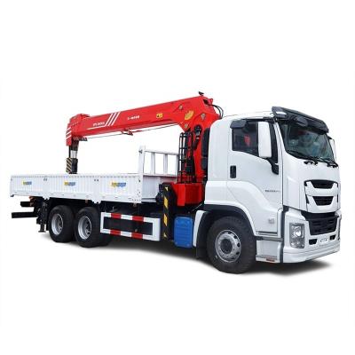 중국 일본 1수즈 6x4 크레인 트럭 12톤 판매용