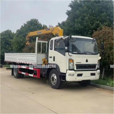 China Vehicle Lifter   Truck With Loading Crane for sale