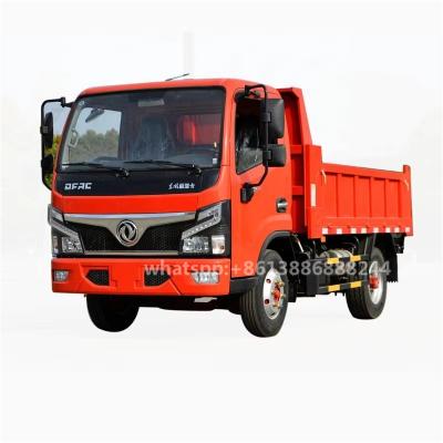 China Dongfeng  4X2 Dump Truck  Tipper   Self Loading Truck Dumping Truck for sale