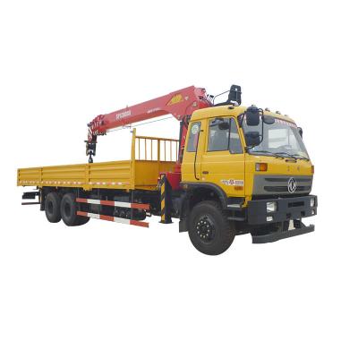 China Dongfeng 6x4 Cargo Truck With Crane 16 Ton Truck Mounted Crane for sale