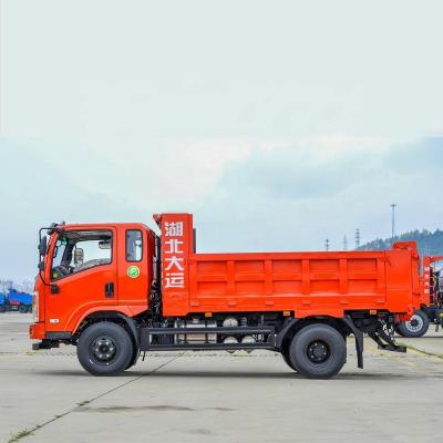 중국 DAYUN 4X2 톱 트럭 뒤집기 덤프 자기 정화 차량 판매용