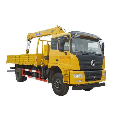 China Hot Sale Famous Brand New Truck-mounted Crane Truck 4x2 Cargo Truck With Crane for sale