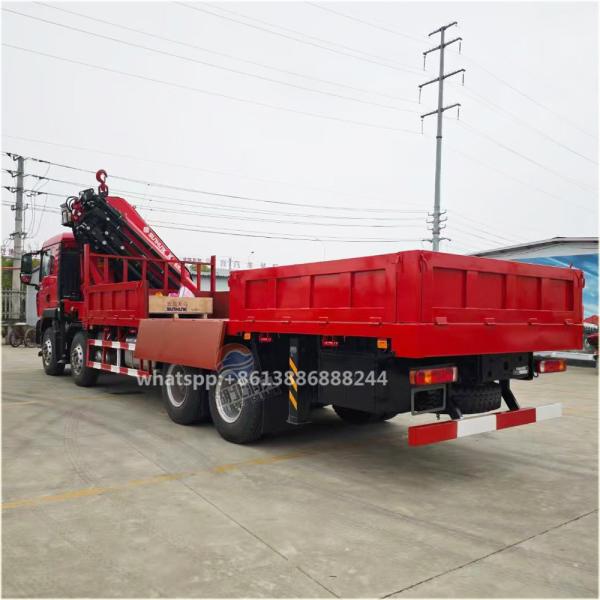 Quality Hotline Cargo Truck With 16 Tons Folding Arm Crane Truck with Lifting Arm Crane for sale
