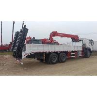 Quality SINOTRUK SQS250 Howo Truck Crane 6x4 6x6 10 Ton 12 Ton Mobile Crane for sale