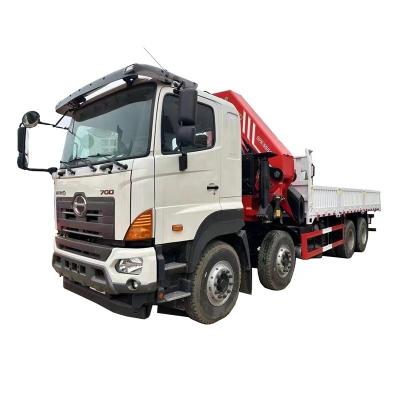 China Caminhão Guindaste Montado GAC HINO 8x4 com Transmissão FAST RTD11509C à venda