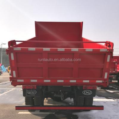 Cina Capacità del camion da scarico 10 16 metri cubi 6 ruote in vendita