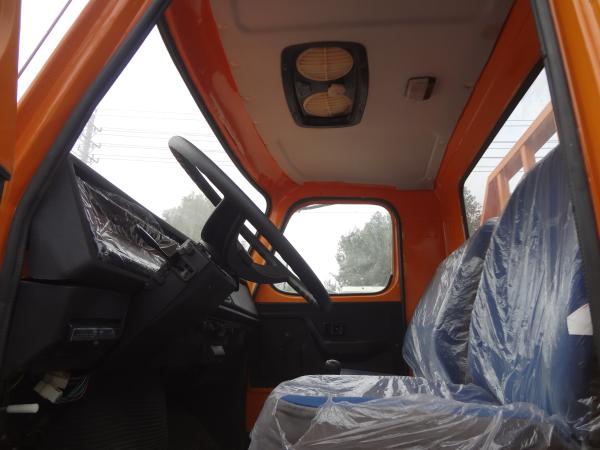 Quality Mountain Road Mitsubishi Canter Fuso Fighter Dump Truck With Crane for sale
