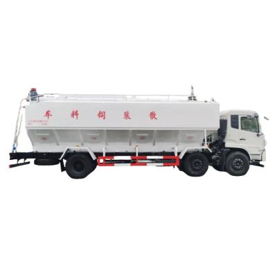 China 6x2 Dongfeng 30-33cbm Bulk Extruded Feed Truck Bulk Feed Truck for sale