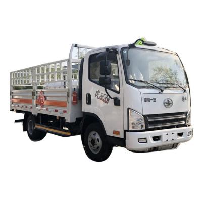 China Hot Sells FAW 4*2 Best Seller of Small Gas Cylinder Delivery Trucks in China for sale