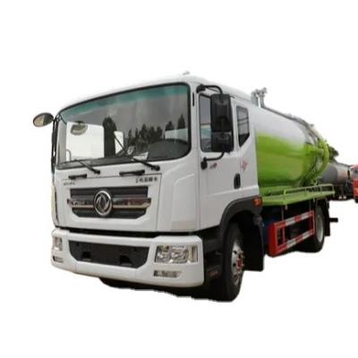 Cina Più economico 4*2 10000 litri 12000 litri camion aspiratore di fognature con pompa di fognature in vendita