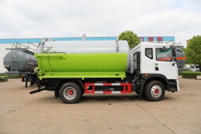 Cina Più economico 4*2 10000 litri 12000 litri camion aspiratore di fognature con pompa di fognature in vendita