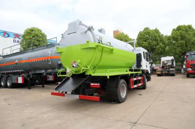 Cina Più economico 4*2 10000 litri 12000 litri camion aspiratore di fognature con pompa di fognature in vendita