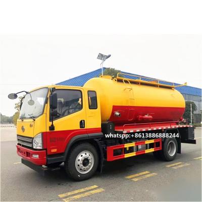 Cina Autocarri di pulizia ad alta pressione FAW 4x2, autocarro aspiratore fognario 12000-14000 litri in vendita