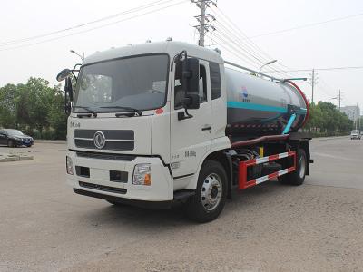 Cina DFAC Dongfeng Camion aspiratore per fognature a vuoto EURO 5 Camion septico per rifiuti 150 - 250 CV in vendita