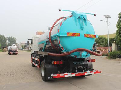 Cina DFAC Dongfeng Camion aspiratore per fognature a vuoto EURO 5 Camion septico per rifiuti 150 - 250 CV in vendita