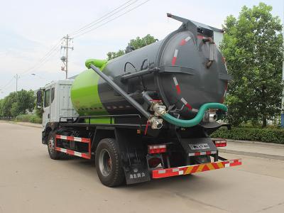 Cina Autopompa aspirante per liquami sottovuoto DFAC DongFeng 5CBM, mini camion aspiratore per feci in vendita