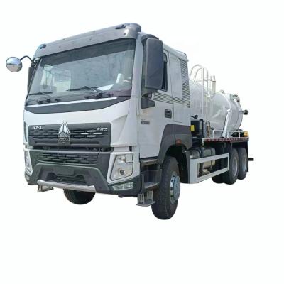 China HOWO V7X 6x4 Vacuum Sewage Suction Truck 20000-22000 Liters Euro 6 for sale