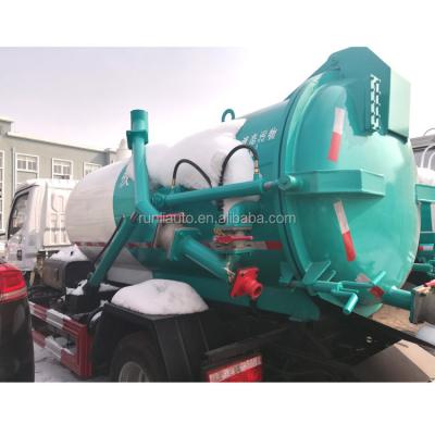 Cina Autopompa per liquami usata Dongfeng 4x2, camion aspiratore, Euro 4, tipo di carburante diesel in vendita