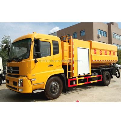 Cina Dongfeng Auto Pulizia di scarico di aspirazione camion di scarico veicoli di pulizia 4x2 in vendita