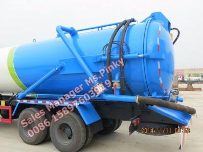 Cina 16000Litri a 18000Litri Camion aspirapolvere Dongfeng Camion cisterna per aspirazione fognaria pesante Camion cisterna per fabbricante Vendite in vendita