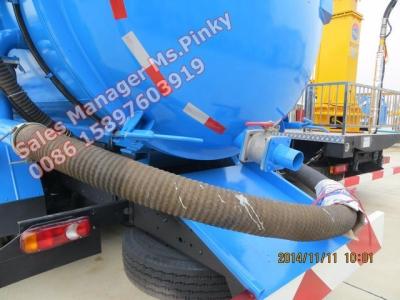 Cina 16000Litri a 18000Litri Camion aspirapolvere Dongfeng Camion cisterna per aspirazione fognaria pesante Camion cisterna per fabbricante Vendite in vendita