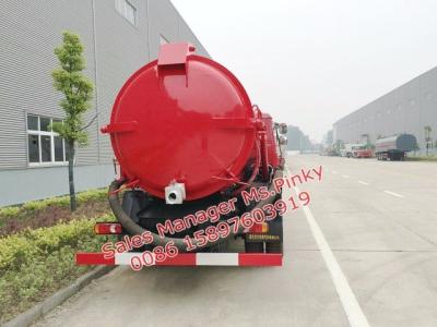 Cina Autopompa aspirante per liquami da 8000 litri Dongfeng Jet Vacuum Suction Truck 4×2 in vendita