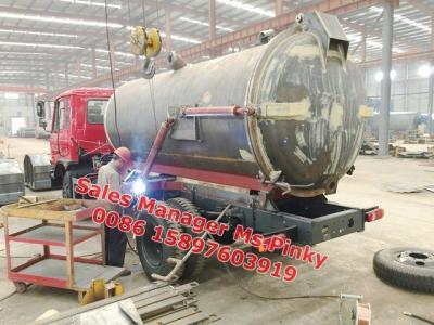 Cina Autopompa aspirante per liquami da 8000 litri Dongfeng Jet Vacuum Suction Truck 4×2 in vendita