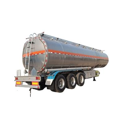 Cina Rimorchio per autotreno a doppio asse 3 assi 48CBM per trasporto di benzina, gasolio e petrolio, per impieghi gravosi in vendita