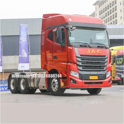 China JAC  6X4   Automatic    Traction Engine   Tow Tractor  Hauling Machine for sale
