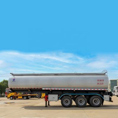 Cina Argentato 336000 Litri Tre Assi Semirimorchio Cisterna Autotreni in vendita