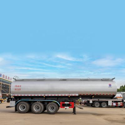 Cina Argentato 336000 Litri Tre Assi Semirimorchio Cisterna Autotreni in vendita