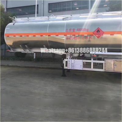 Cina 46000 Litri    Semirimorchio Cisterna in Lega di Alluminio     Semirimorchio per il Trasporto di Liquidi Infiammabili in vendita