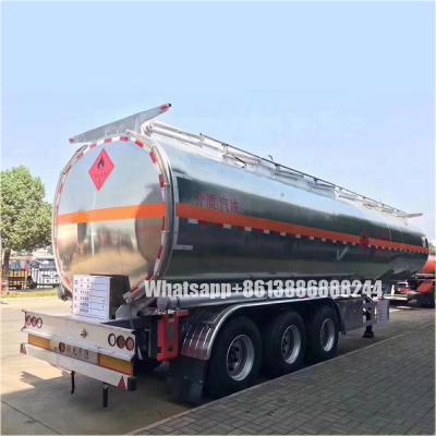 Cina 46000 Litri    Semirimorchio Cisterna in Lega di Alluminio     Semirimorchio per il Trasporto di Liquidi Infiammabili in vendita