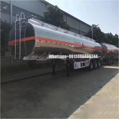 Cina 46000 Litri    Semirimorchio Cisterna in Lega di Alluminio     Semirimorchio per il Trasporto di Liquidi Infiammabili in vendita