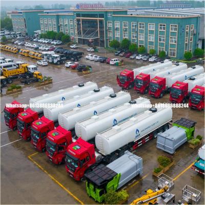 Cina Trattore stradale a tre assi bianco per semirimorchi in vendita