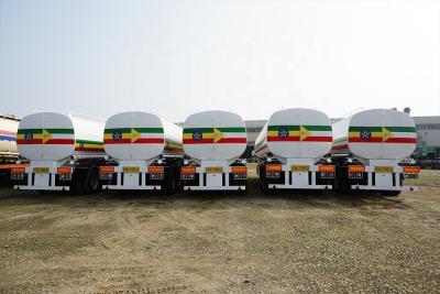 Cina 40000 litri Serbatoio di combustibile a 3 assi Semirimorchio Quattro compartimenti Carico pesante in vendita