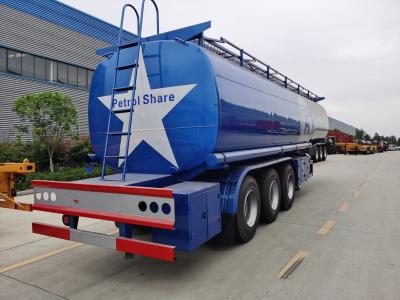 Cina Rimorchio cisterna per olio alimentare da 4000L a tre assi, cisterna per olio alimentare da 45000L in vendita