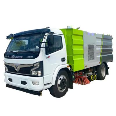 China Customized Dongfeng 4x2 8 CBM Road Street Cleaning Sweeper Truck for sale