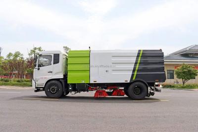Cina Prezzo di promozione in fabbrica DFAC DongFeng TianJing 4x2 Autospazzatrice stradale 5-20cbm Autospazzatrice stradale Autocarro per la pulizia in vendita
