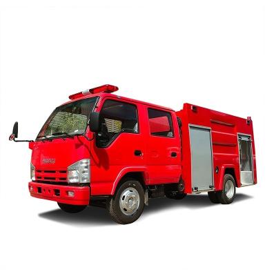 Cina Venditore caldo ISUZU 4x2 Mini camion pompieri con acqua e schiuma in vendita