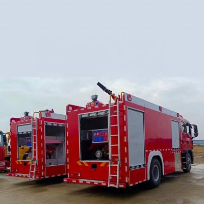 Cina Sinotruk Howo 4X2 Doppia Fila 8000 Litri 	Autopompa Vigili del Fuoco Aeroportuale   Pompa Antincendio   Autobotte in vendita