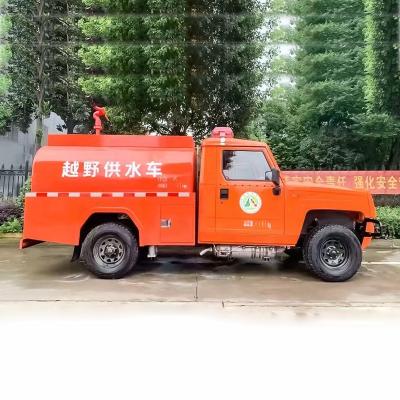 Cina 4X2 2000 litri Camionetto pompieri di acqua da fondo in vendita