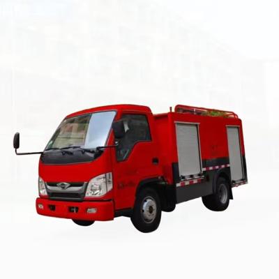 Cina Autopompa antincendio FOTON 4X2 da 2000 litri, mini autopompa, autobotte antincendio in vendita
