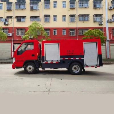 Cina Autopompa antincendio FOTON 4X2 da 2000 litri, mini autopompa, autobotte antincendio in vendita