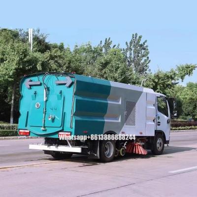 Cina DUOLIKA Camion spazzino stradale a fila singola Veicolo spazzino stradale da 9000 litri in vendita