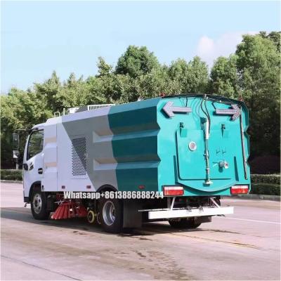 Cina DUOLIKA Camion spazzino stradale a fila singola Veicolo spazzino stradale da 9000 litri in vendita