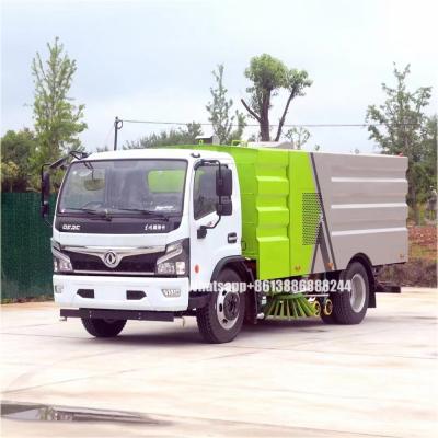 Cina Freka Camion di pulizia stradale a fila singola 9000 litri Camion montato Spazzatrice stradale in vendita