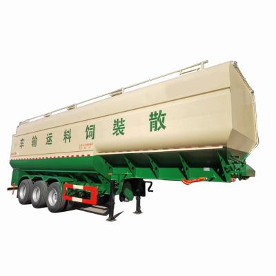 Cina Fabbrica Originale 65000 Litri Autotreno per Mangime Sfuso   Trasportatore di Mangime per Animali da Fattoria   Semirimorchio per il Trasporto di Mangime Animale in vendita