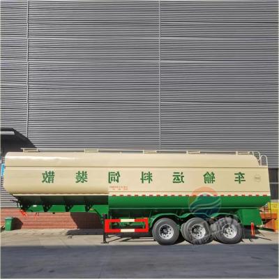 Cina Fabbrica Originale 65000 Litri Autotreno per Mangime Sfuso   Trasportatore di Mangime per Animali da Fattoria   Semirimorchio per il Trasporto di Mangime Animale in vendita